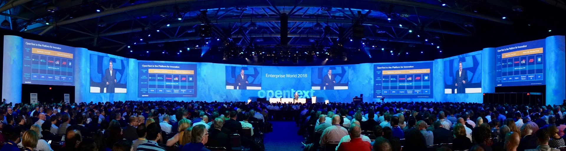 Frames and matte white screens for giant display for Canada's largest ...