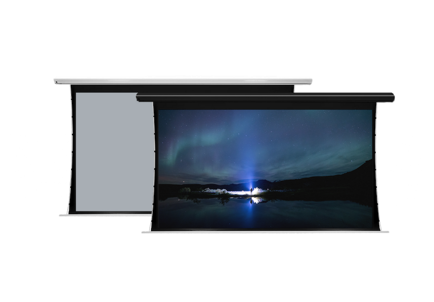 Poliview Tensioned Motorized Screen for Small to Medium Sized Venues ...